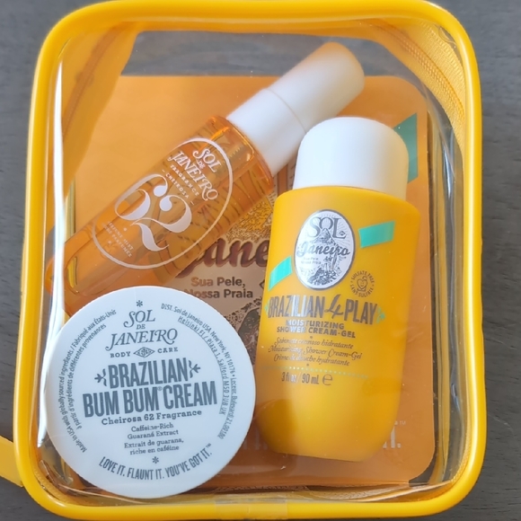 Sol de Janeiro | Skincare | Sol De Janeiro Travel Set In Yellow | Poshmark